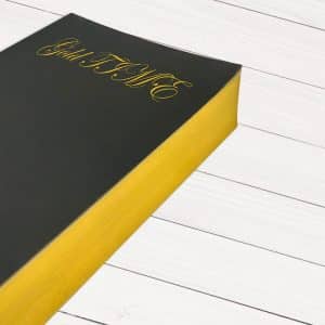 Painted Edges, Gilded Edges, and Patterned Edges Book Printing